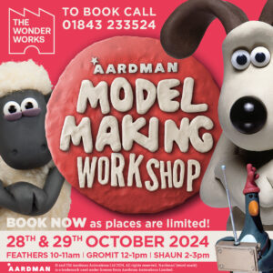 Aardman Model Making Workshop – WonderWorks Margate